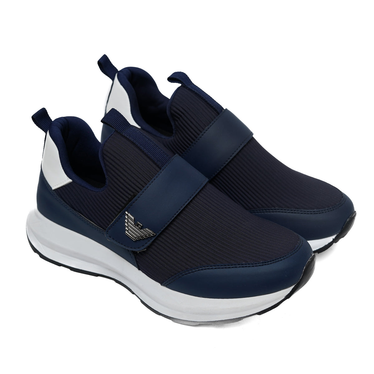 Men's Fashion Sneaker -Navy Color X60| Durable Rubber Sole – koka Store